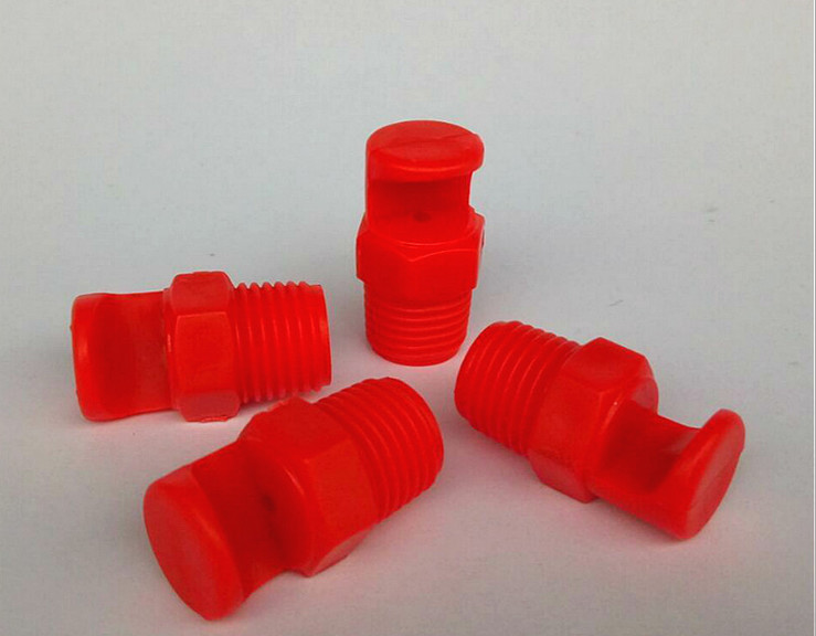 Impact Plastic Wide-angle water spray nozzles/flat fan jet nozzle with ...